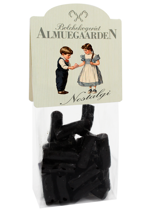 Sød lakrids nostalgi med smag af sød lakrids (blødt slik - uden gelati ...